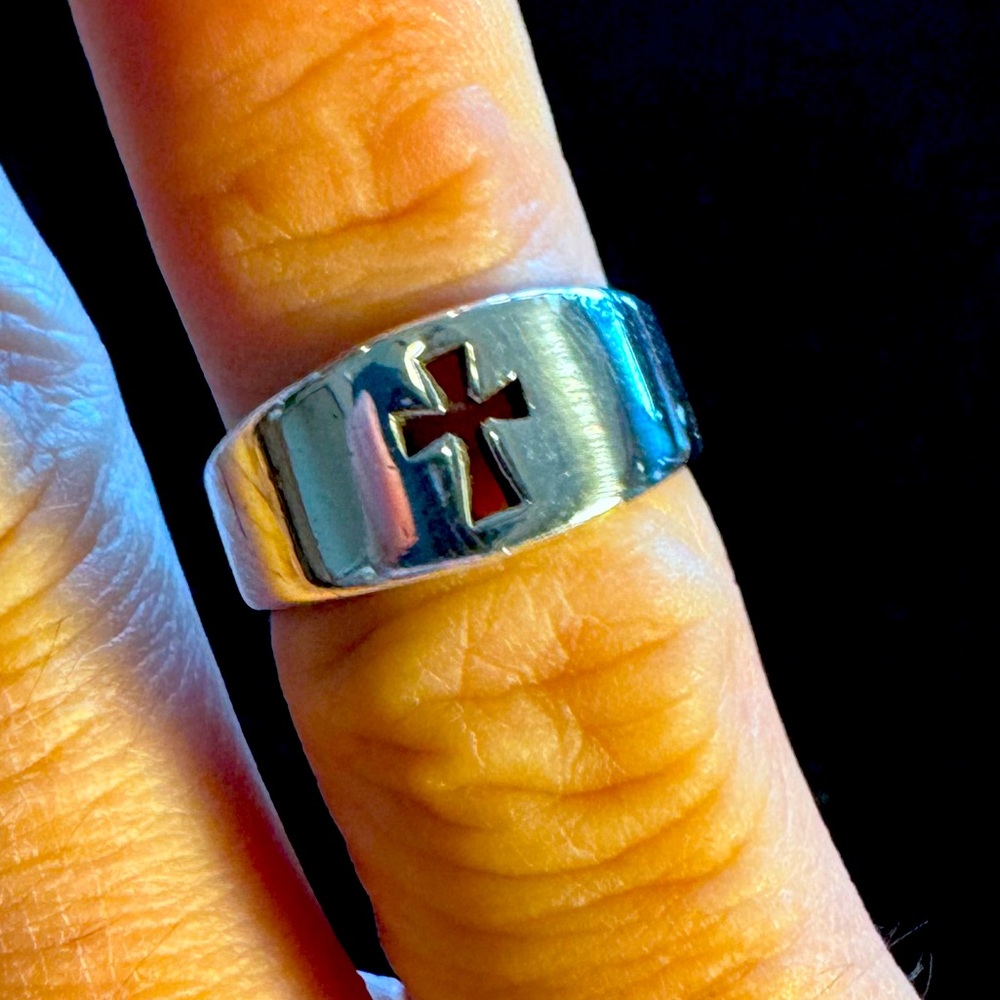 James Avery Cross Ring - Gem